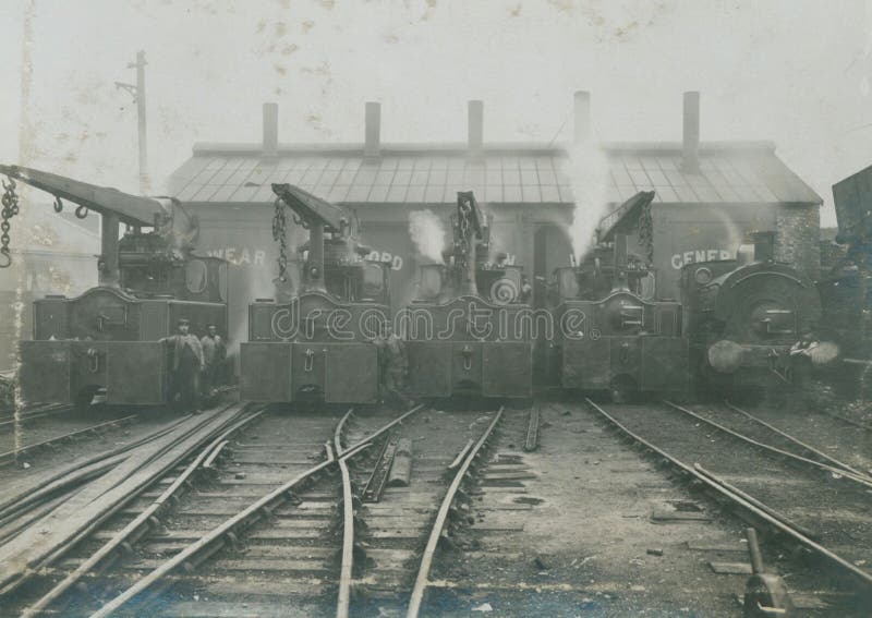 Locomotive Shed Picture. Image: 222345142