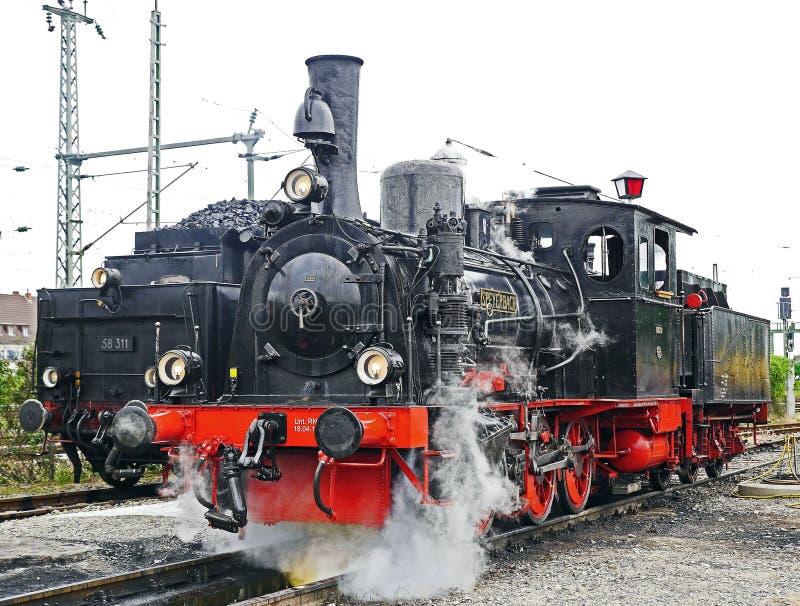 Locomotive, Steam Engine, Transport, Track Stock Photo - Image of ...