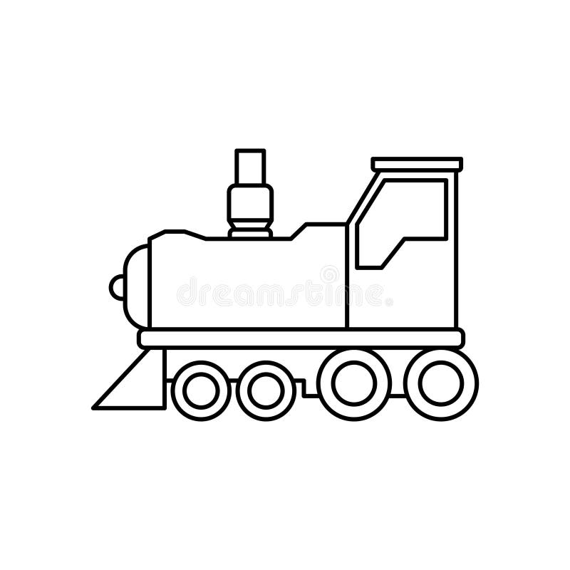 Locomotive Train Icon Design Template Vector Isolated Illustration ...
