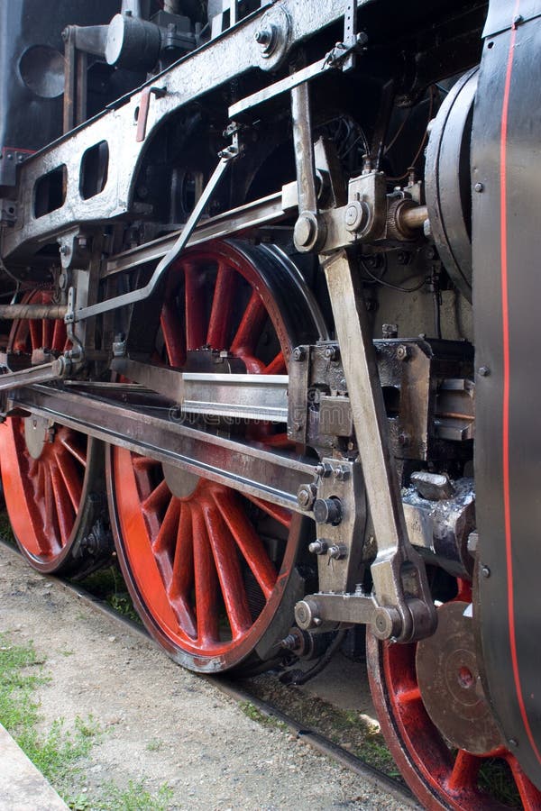 Locomotive wheels stock photo. Image of steel, strength - 12400402