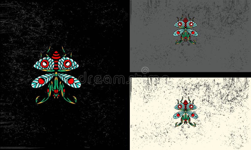 Locust Vector Illustration Mascot Design Stock Vector - Illustration of ...