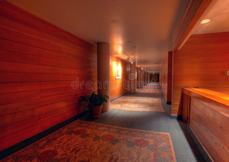 Lodge hallway #2 stock photo. Image of hotel, lodge, persian - 1516532