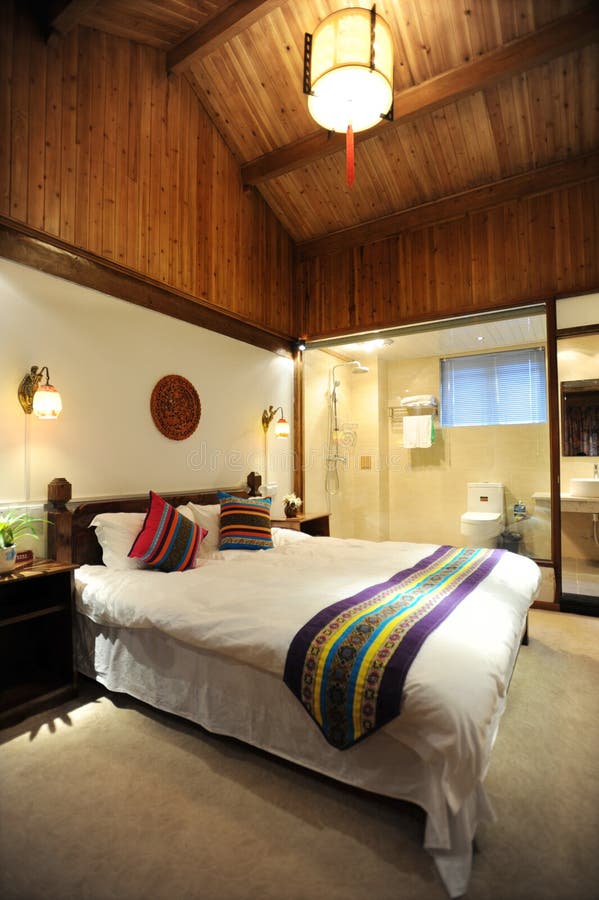 Lodge room stock image. Image of travel, yard, house - 24914453