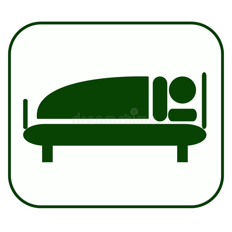 Lodging Icon,Vector and Symbol. Stock Illustration - Illustration of ...