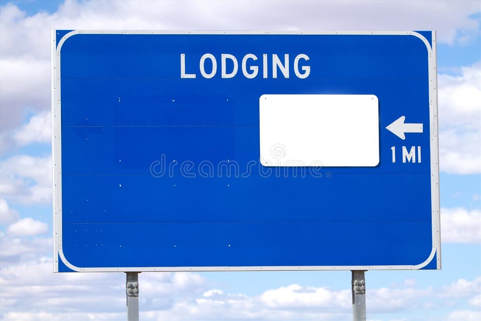Lodging sign stock image. Image of stay, rest, sign, symbol - 16787647