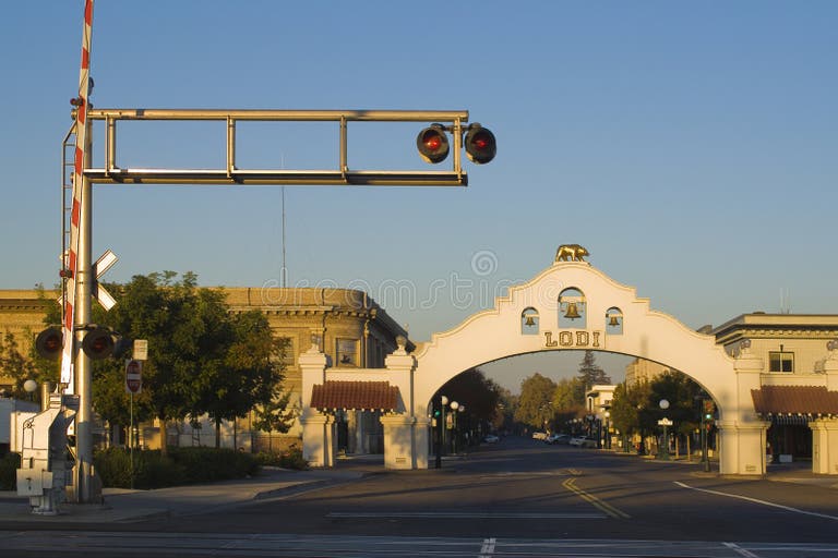 Lodi, California stock image. Image of pine, california - 8063809