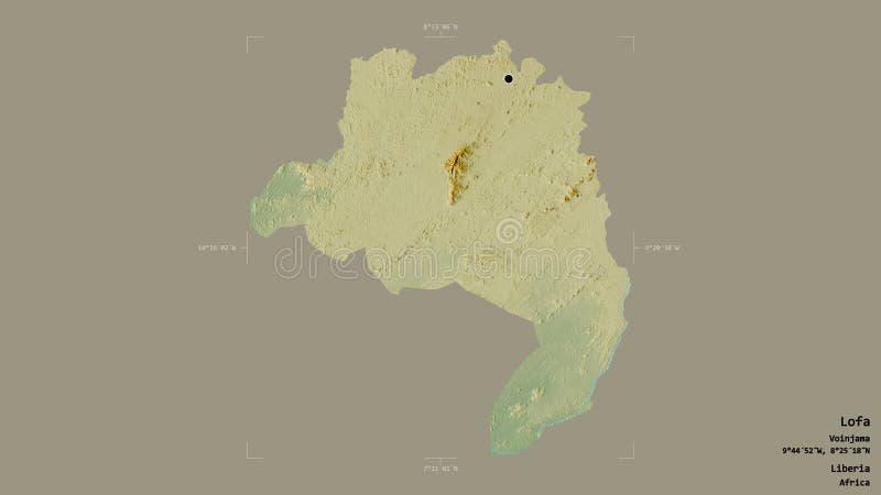 Relief Map Liberia Stock Illustrations – 231 Relief Map Liberia Stock ...