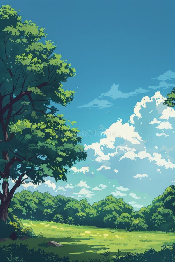 Lofi Background with a Wide-open Area for Copy. Stock Illustration ...