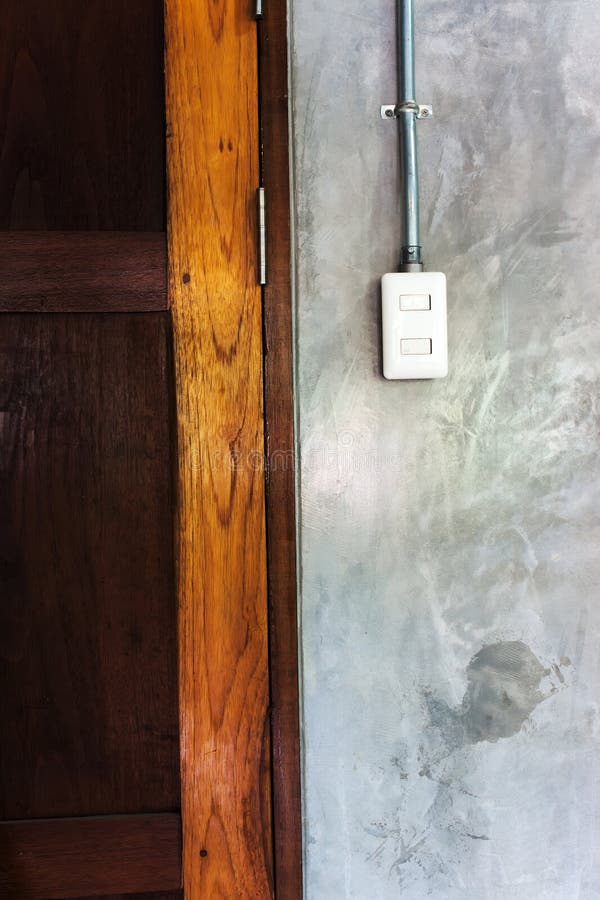 Loft Style Wall is Modern Architecture Lifestyle. Stock Photo - Image ...