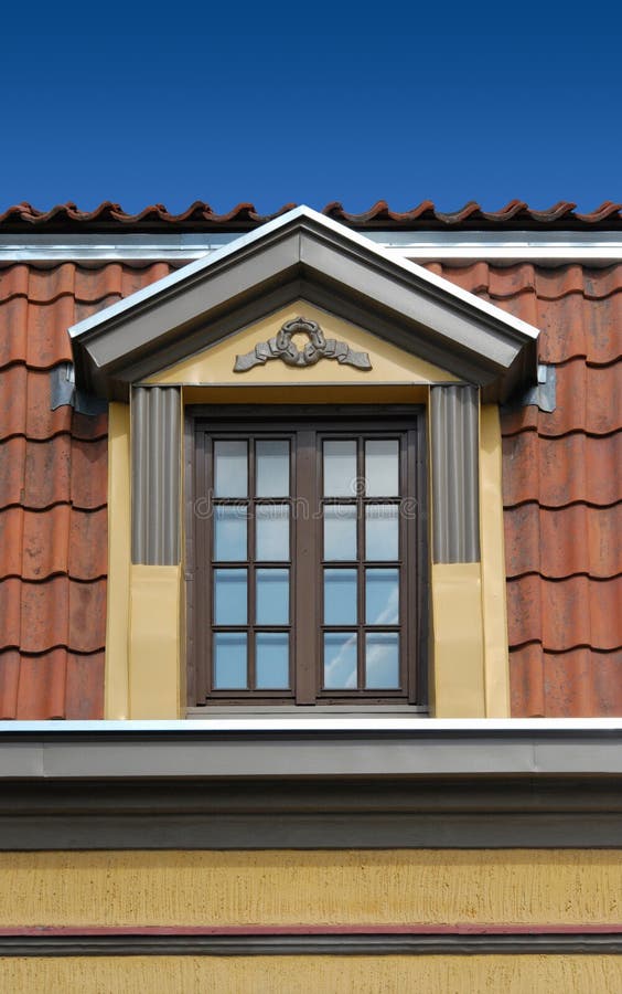 Loft Window stock image. Image of construction, house - 23024803