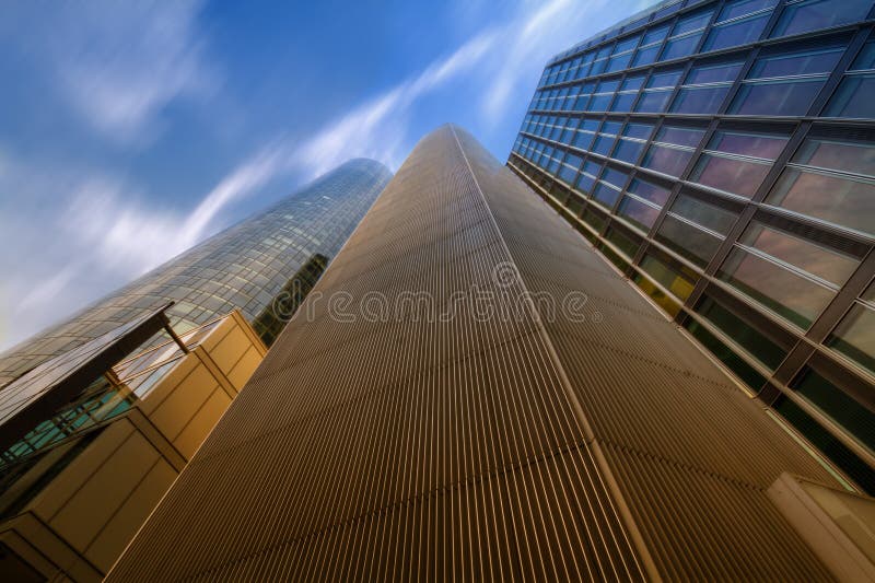 Converging Lines Of Road On Bridge Stock Photo - Image of blue, travel ...
