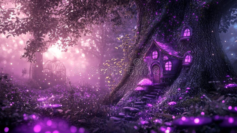 This Lofty Tree House is Situated in the Middle of a Lush Forest, with ...