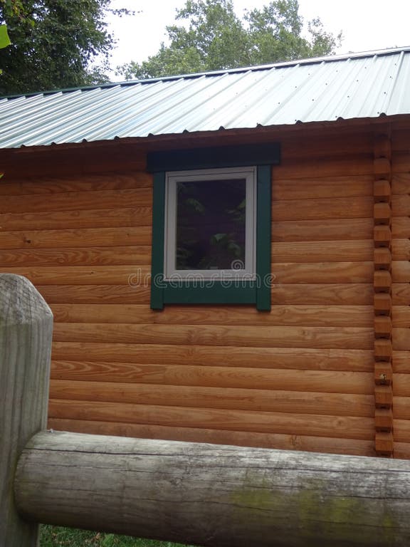Log Cabbin stock image. Image of outside, logs, fair - 101137125