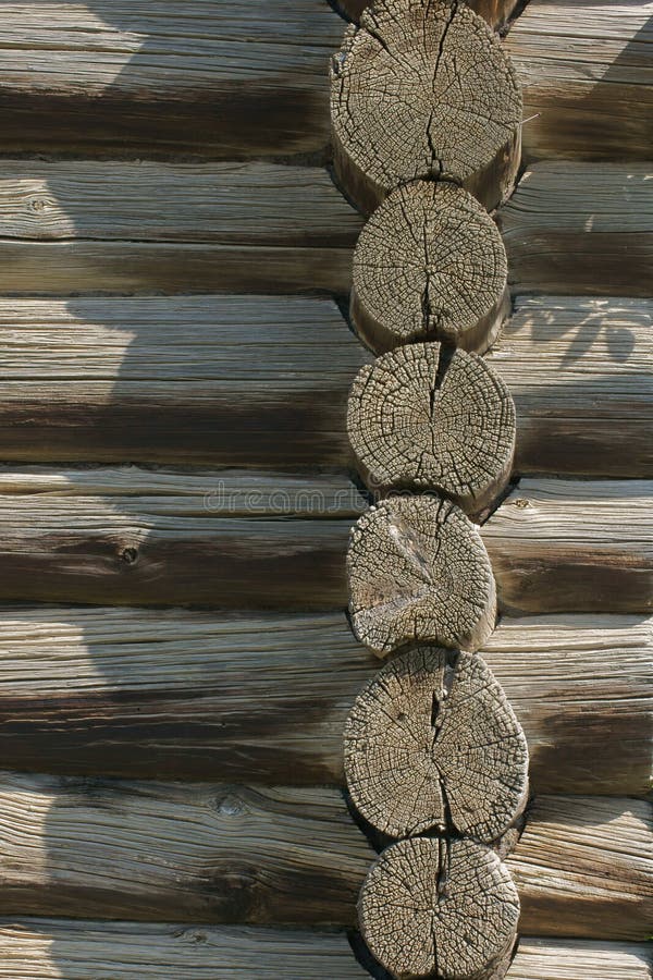 Corner of a loghouse stock photo. Image of lumber, residential - 11957594