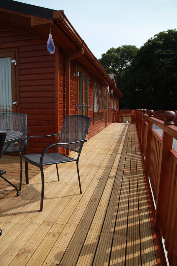Log Cabin, Temporary Structure, Modular Building Stock Image - Image of ...