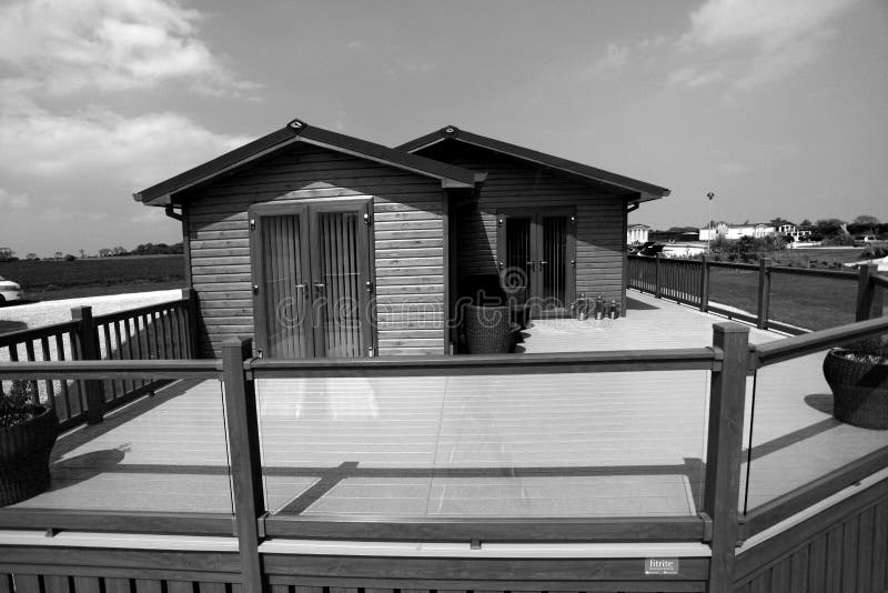 Log Cabin, Temporary Structure, Modular Building Stock Image - Image of ...