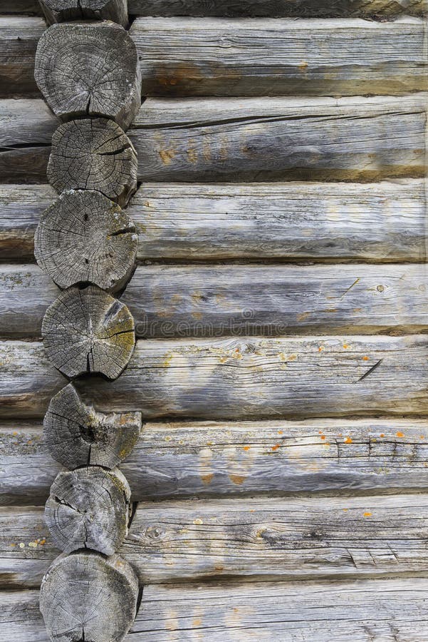 Log home wall detail stock photo. Image of logs, sheaf - 19454740