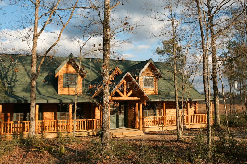 Log house stock image. Image of dwelling, house, home - 12861373