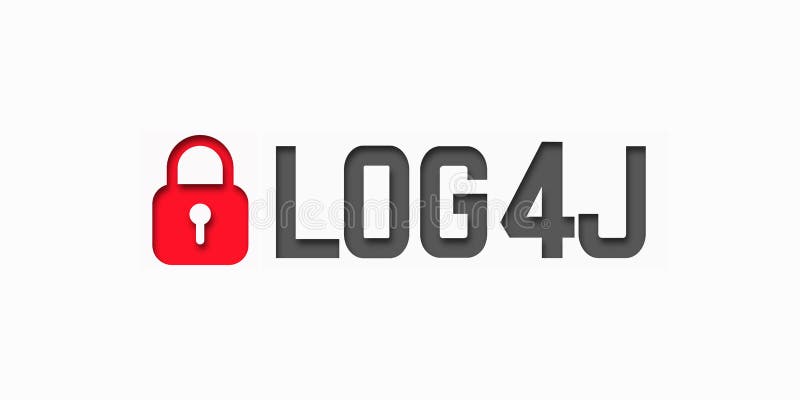 Log4J Security Vulnerability. Log4Shell. Paper Cut Illustration Stock ...