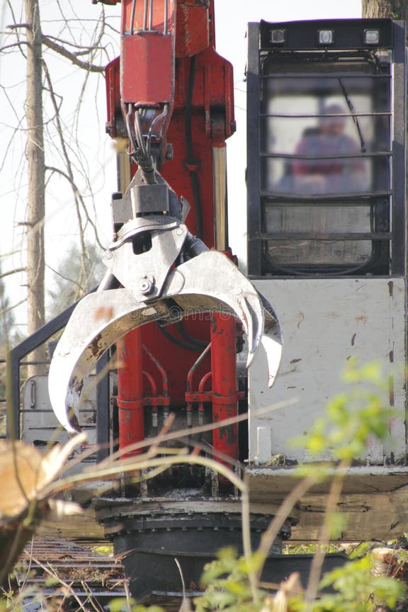 Log Loader stock photo. Image of duty, large, heavy, machinery - 40351820