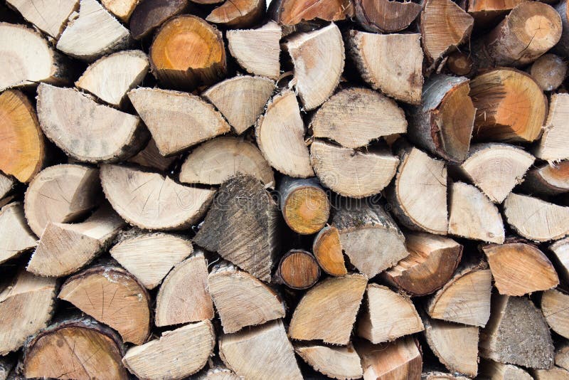 Log Pile stock image. Image of firewood, campfire, fire - 24661343