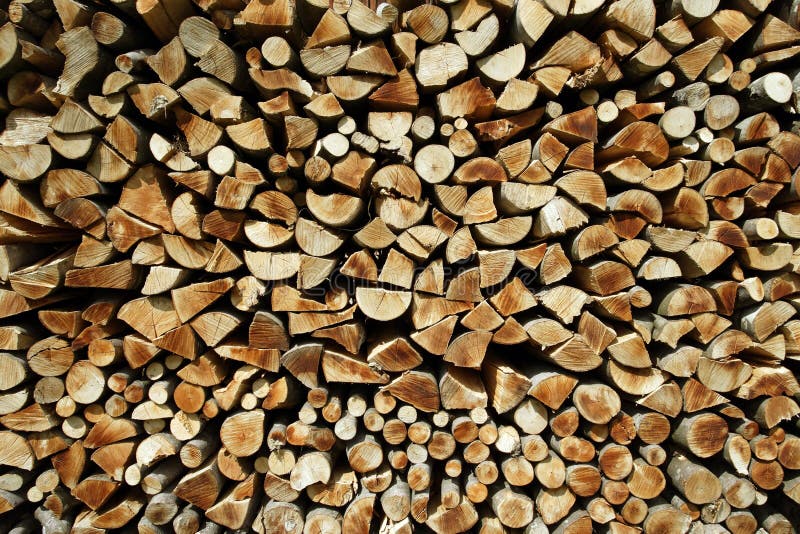 Log Pile Royalty Free Stock Photo - Image: 5176745