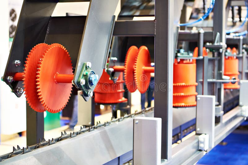 Log sawing machine stock image. Image of spruce, timber - 210103227