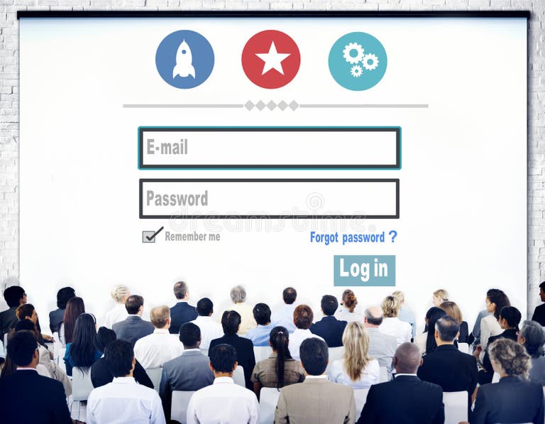 Log in Security Username Password Protection Privacy Concept Stock ...