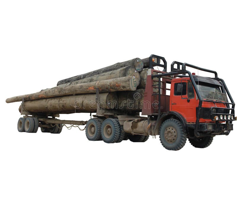 Timber lorry stock photo. Image of offroad, ancient, outdoors - 18401216