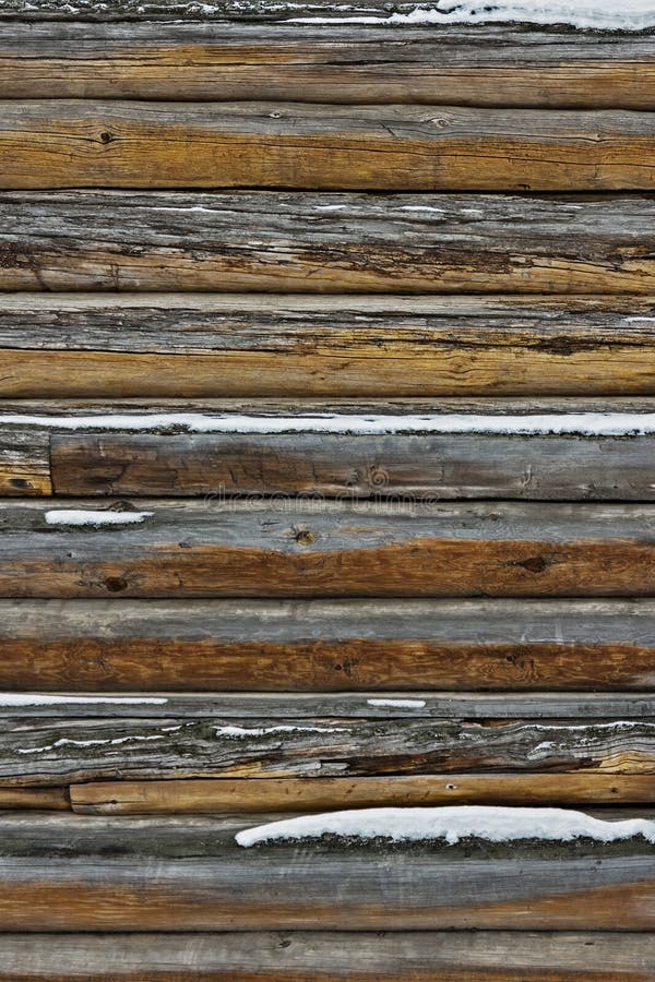 Log wall stock image. Image of rustic, rough, fence, housing - 33215519