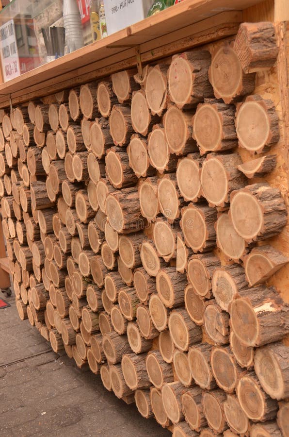 Log wall stock photo. Image of logs, wall, decorative - 91213568