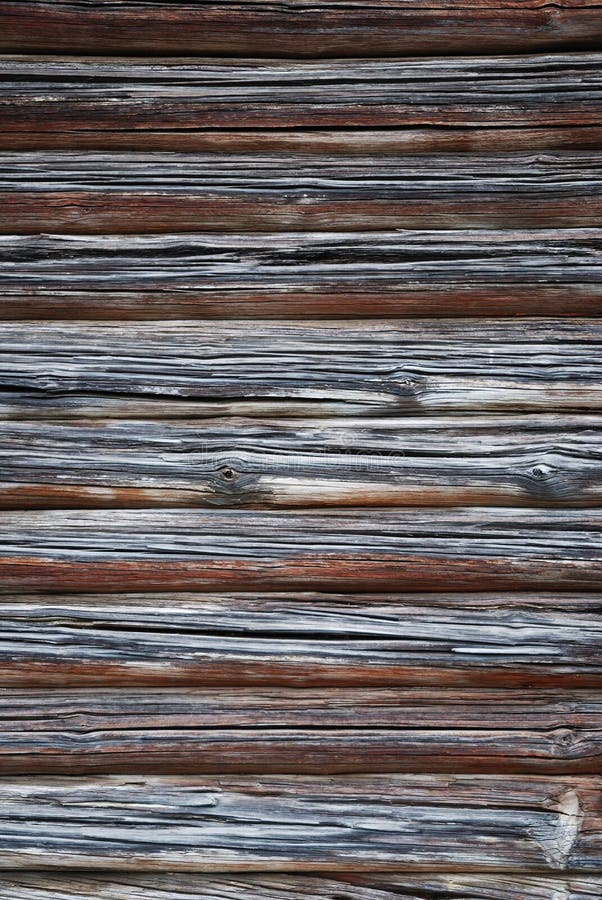 Log wall stock photo. Image of barn, stained, rough, loghouse - 40202504