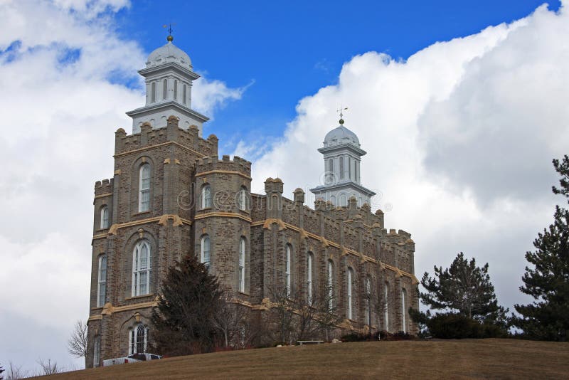 Logan Temple stock image. Image of jesus, historic, christ - 26060671
