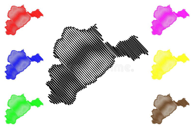 Logar Province map vector stock vector. Illustration of autonomy ...