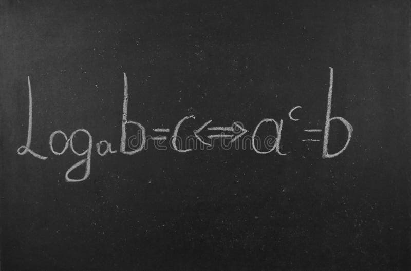 Logarithm of mathematics stock illustration. Illustration of icon ...