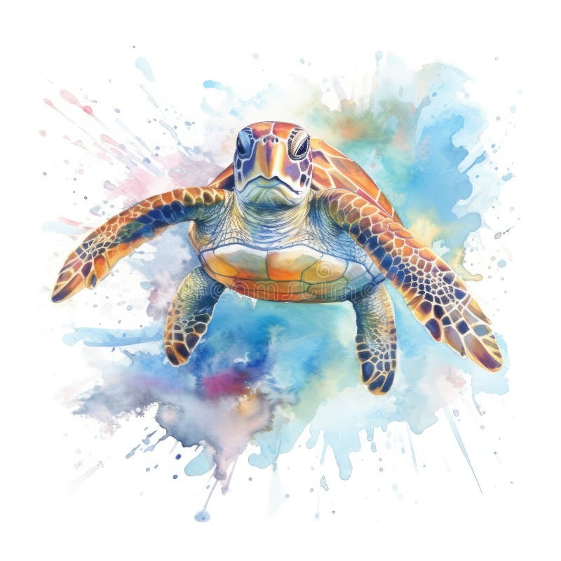 Loggerhead Turtle Face Stock Illustrations – 26 Loggerhead Turtle Face ...