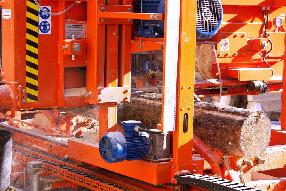 Logging Industry - Timber Making Equipment Editorial Photography ...