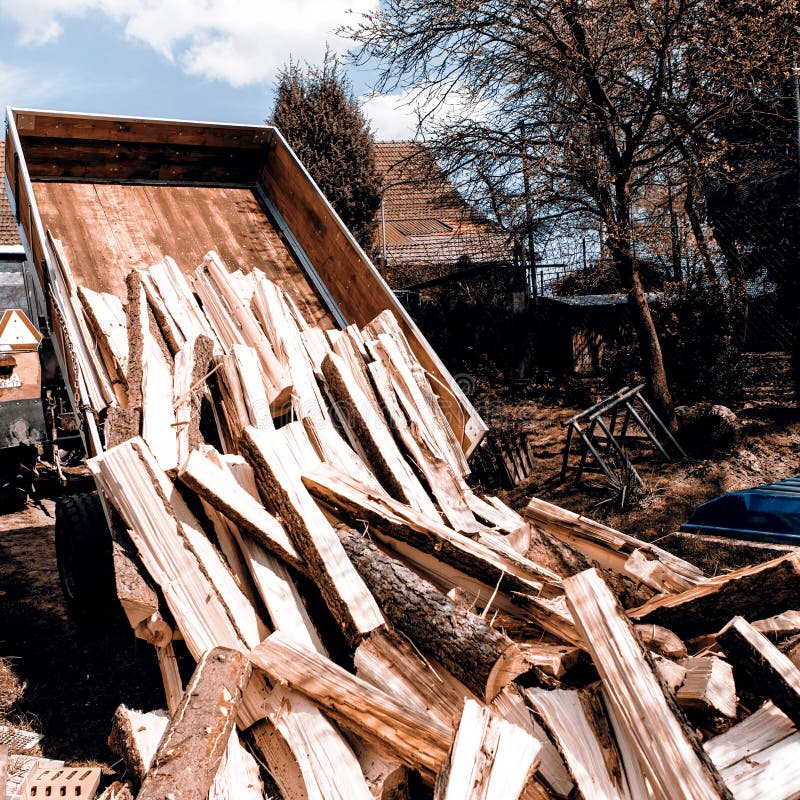 Logging tractor stock photo. Image of fuel, harvest, material - 61047482