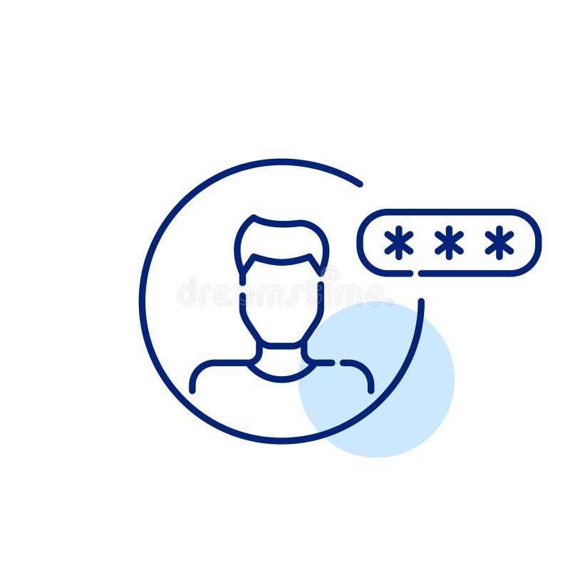 Password Profile Stock Illustrations – 6,485 Password Profile Stock ...