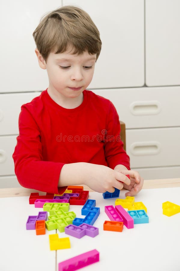 Logic Game for Brain Activity Training. Stock Photo - Image of ...