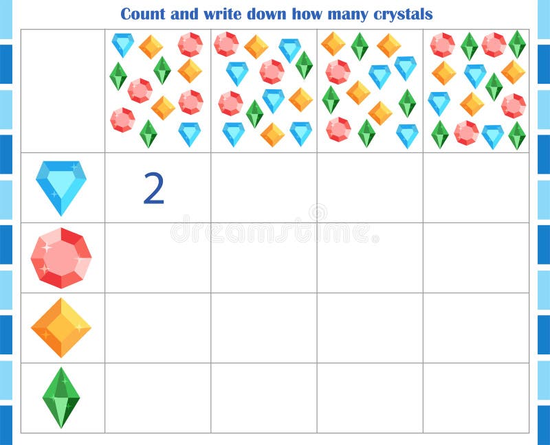 Mathematical Game. Solve the Examples on the Left Table and Find Them ...
