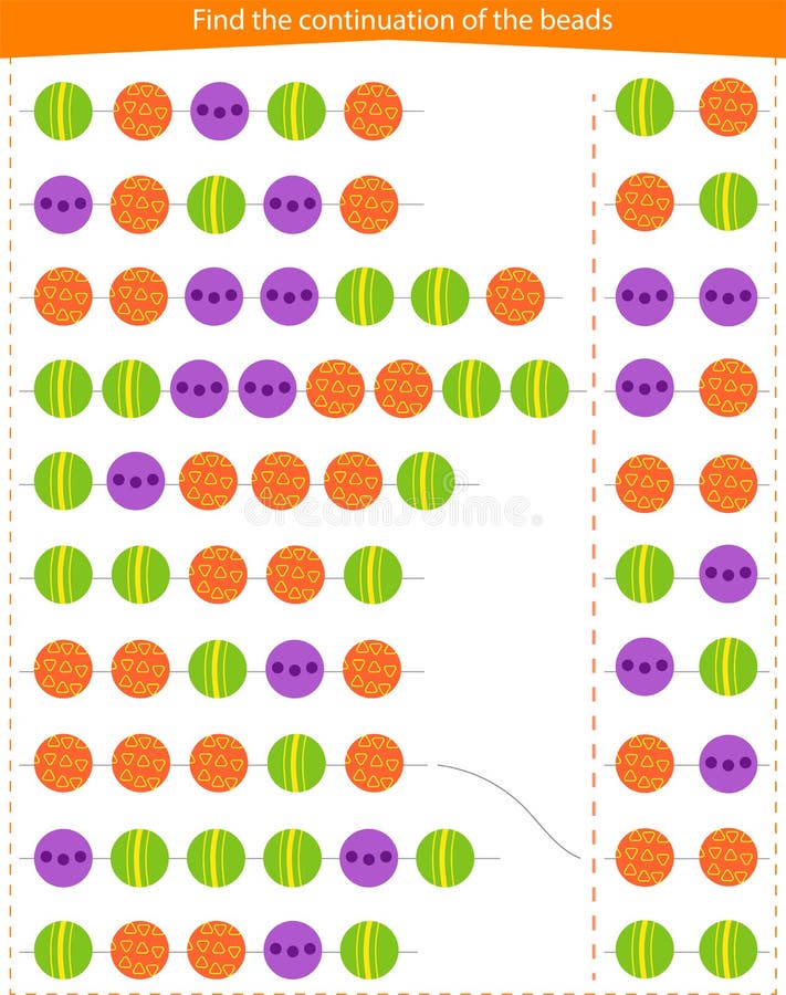 Logic Game for Children. Development of Attention, Memory and Thinking ...