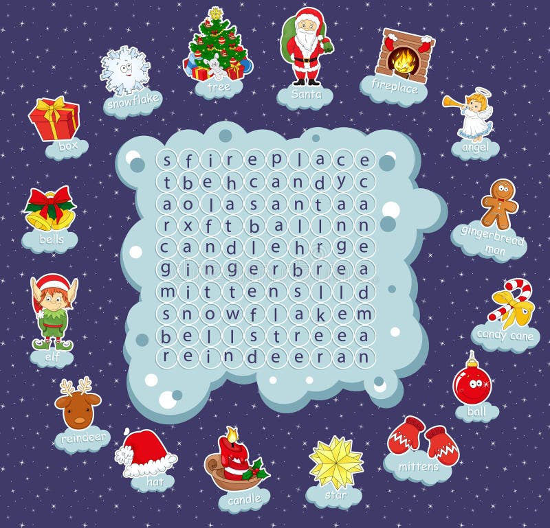 Logic Game for Learning English. Find the Hidden Words by Vertical or ...