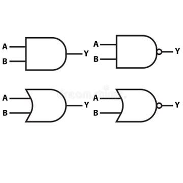 Nand Gate Stock Illustrations – 190 Nand Gate Stock Illustrations ...