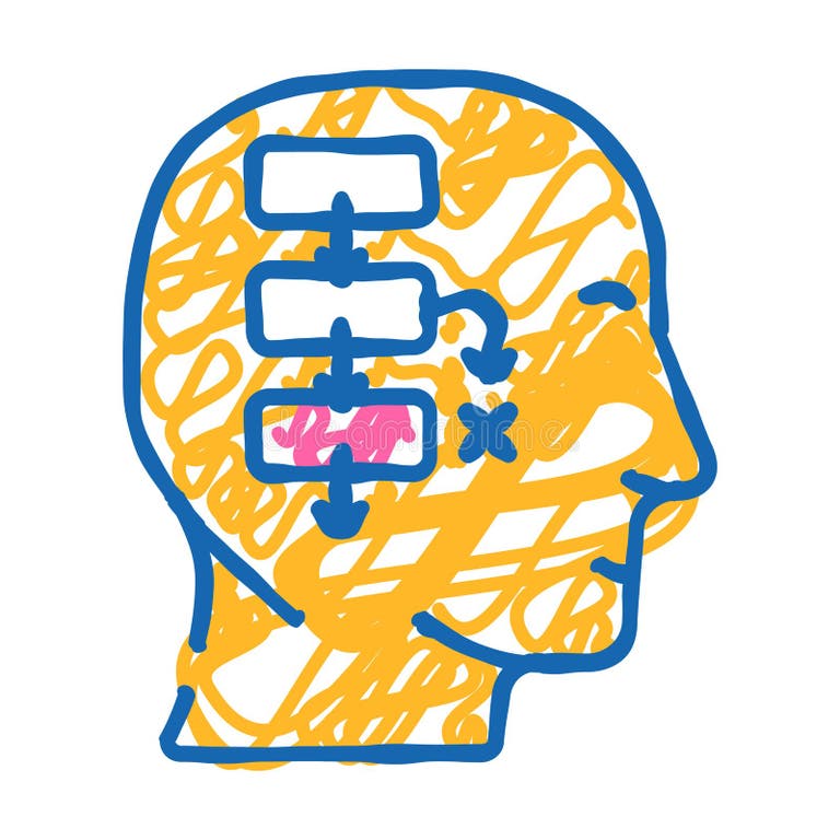 Logic Math Science Education Icon Doodle Illustration Stock Vector ...