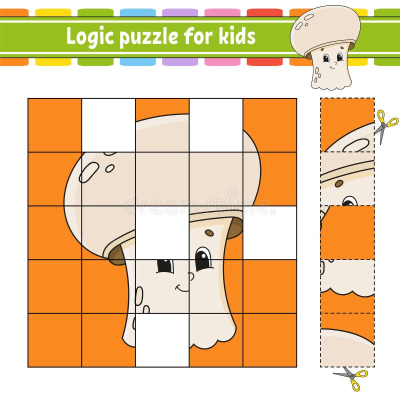 Logic Puzzle for Kids. Education Developing Worksheet. Learning Game ...