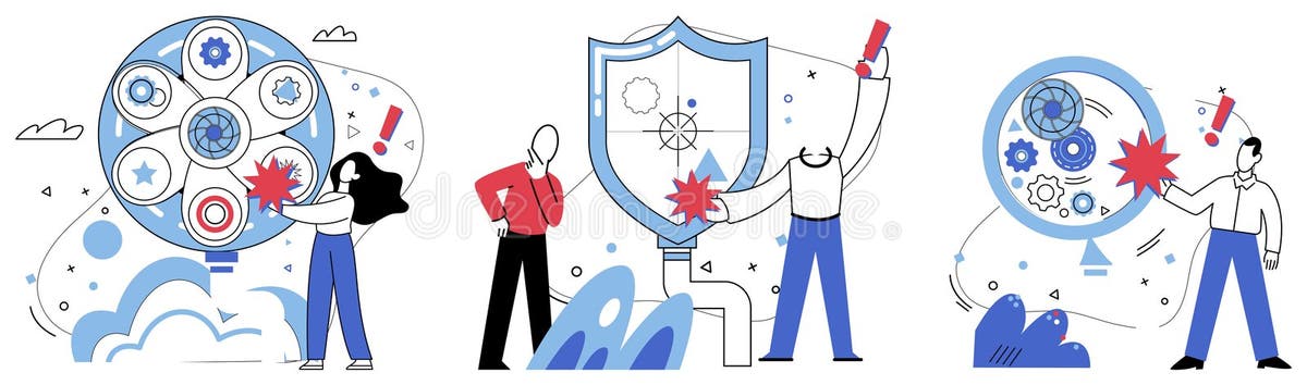 Logical Trouble Stock Illustrations – 162 Logical Trouble Stock ...