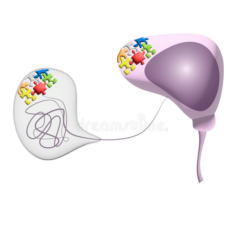 Logical Conclusions in the Dark Mind Stock Vector - Illustration of ...