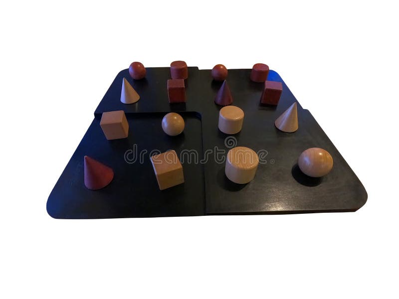 Logical Puzzles Quantik Game, Isolated on White Background Stock ...