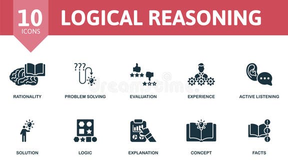 Reasoning Icons Stock Illustrations – 709 Reasoning Icons Stock ...